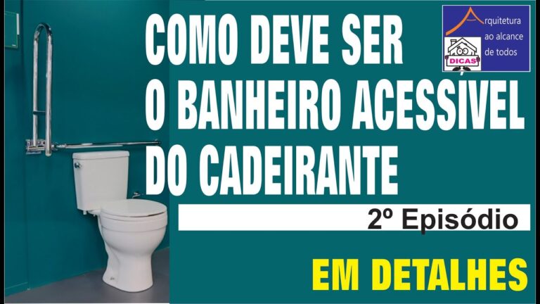 Medidas Ideais de WC para Pessoas com Deficiência | Actualizado mayo 2026